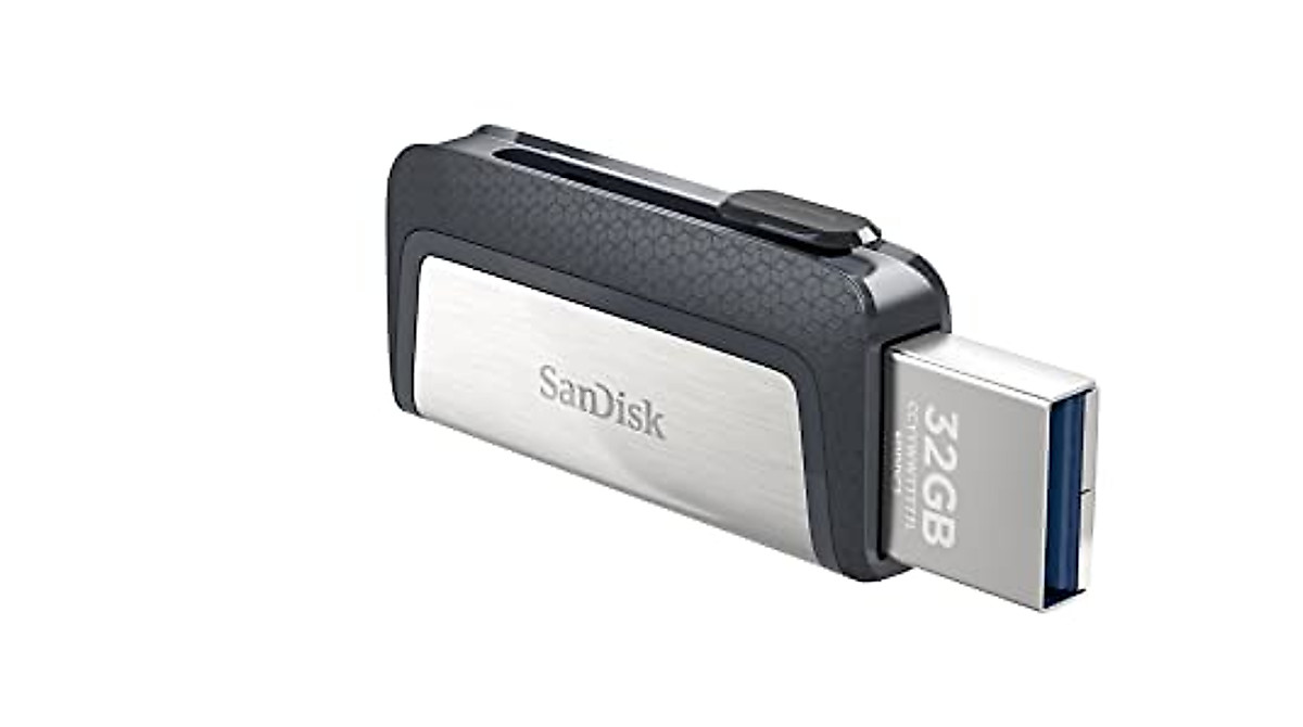 SanDisk 64GB Ultra Dual Drive USB Type-C - Fast File Transfer