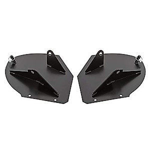 HECASA Universal Heavy Duty Snow Plow Pro-Wing Blade Extenders Extensions Replacement PW22 Compatible with Meyer Western Boss Snowplow Blade Extenders (Black)