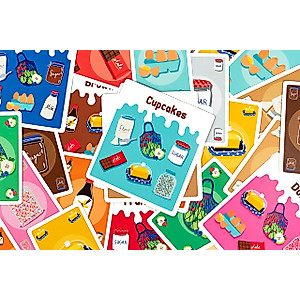 Professor Puzzle: Little Bakers - Ingredients & Recipe Card Game, Fun & Fast Paced, Set Collection, Ideal Starter Game, Kids Ages 4+, 2-5 Players