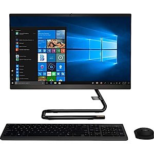 Lenovo IdeaCentre AIO 24" Touch 1TB SSD 32GB RAM Extreme (Intel Core i7-8700T Processor with Turbo to 4.00GHz, 32 GB RAM, 1 TB SSD, 24" Touchscreen, Win 10) Desktop All in One PC Computer A340-24ICB
