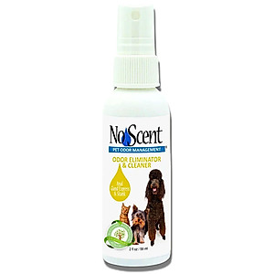 No Scent Anal Gland Express & Skunk Spray Pet Fur Cleaner for Dogs & Cats (2 Fl Oz / 59 mL)