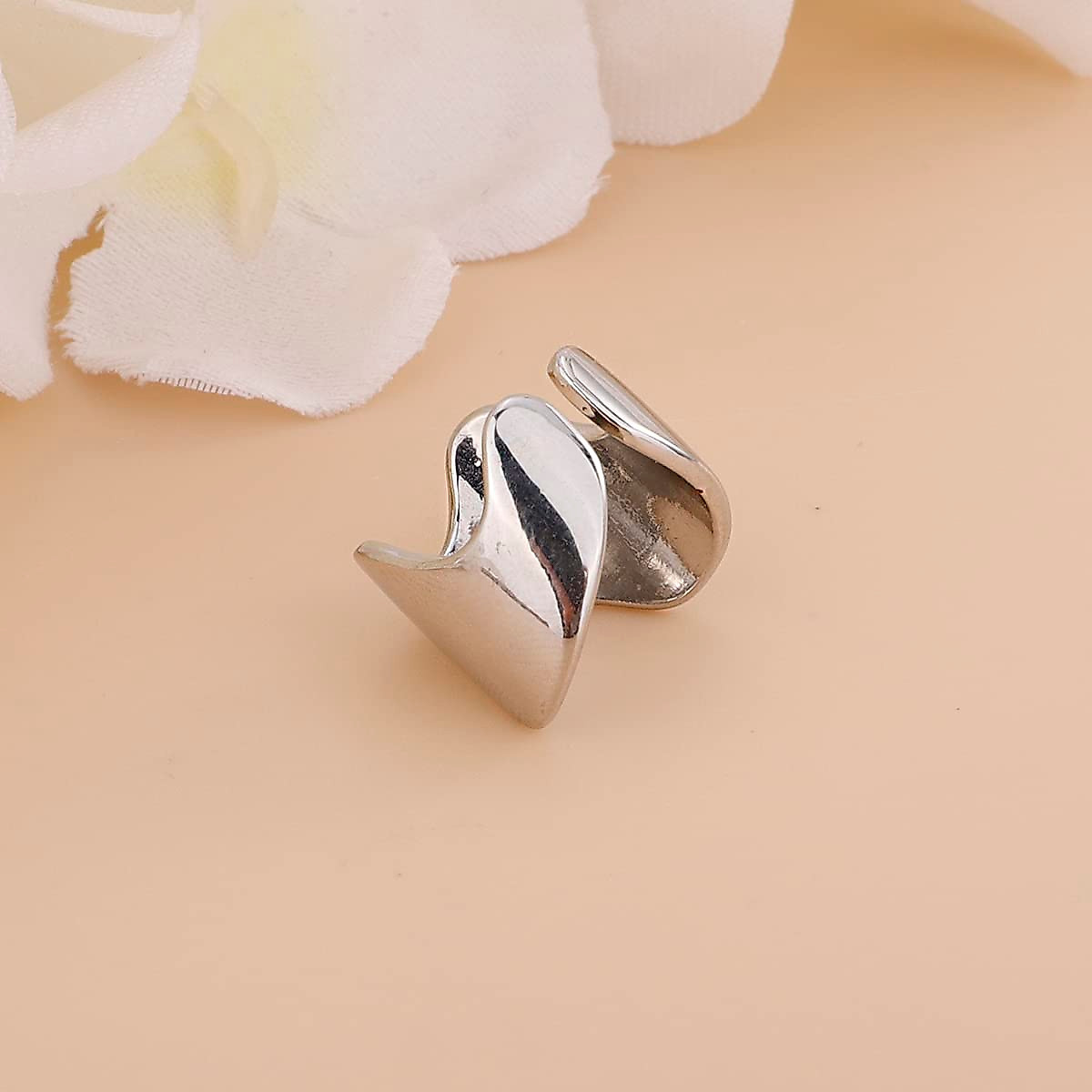 Rumtock Boho Finger Knuckle Silver Ring Jewelry Simple Fashion Ring for Women Girls