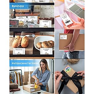 Phomemo Label Makers-M200 Label Printer Machine with 3 Paper,2023 Upgrade 3 Inch M110 Label Maker,WiFi Bluetooth Thermal Label Printer,Phone Support,for Android iOS,for Shipping,Labeling- White