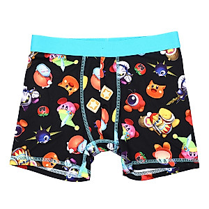 Kirby Character Print Multipack Boy's Boxer Briefs-Size-10 Multicolored
