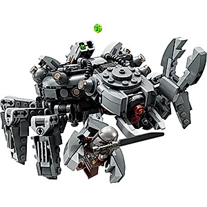 LEGO Star Wars Spider Tank 75361, Building Toy Mech from The Mandalorian Season 3, Includes The Mandalorian with Darksaber, Bo-Katan, and Grogu 'Baby Yoda' Minifigures, Gift Idea for Kids Ages 9+