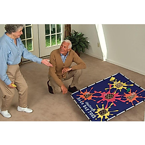 S&S Worldwide Beanbag Target Toss Challenge. Includes a Large 40" x 40" x 17" H Target with Frame/Stand, 6 Bean Bags and a Storage Bag.