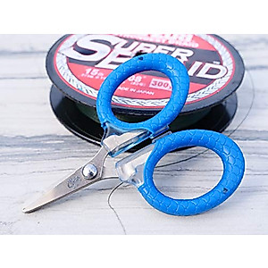 Cuda 3" Titanium Bonded Micro Scissor, Blue (18826)