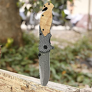 CHONG SHENG Gifts for Stepdad Father's Day from Stepdaughter - Engraved Pocket Knife for Stepdad - Stepdad Birthday Gifts Idea for Stepfather Father-in-Law