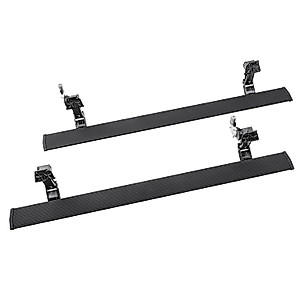 AMP Research 75118-01A PowerStep Electric Running Boards for 2006-2009 Ram 1500/2500/3500 with Mega Cab,Black,Large