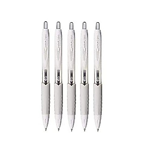 Uni-ball Signo 307 Retractable Gel Ink Pen, Ultra Micro Point 0.38mm, Black Ink, UMN-307-38, Value Set