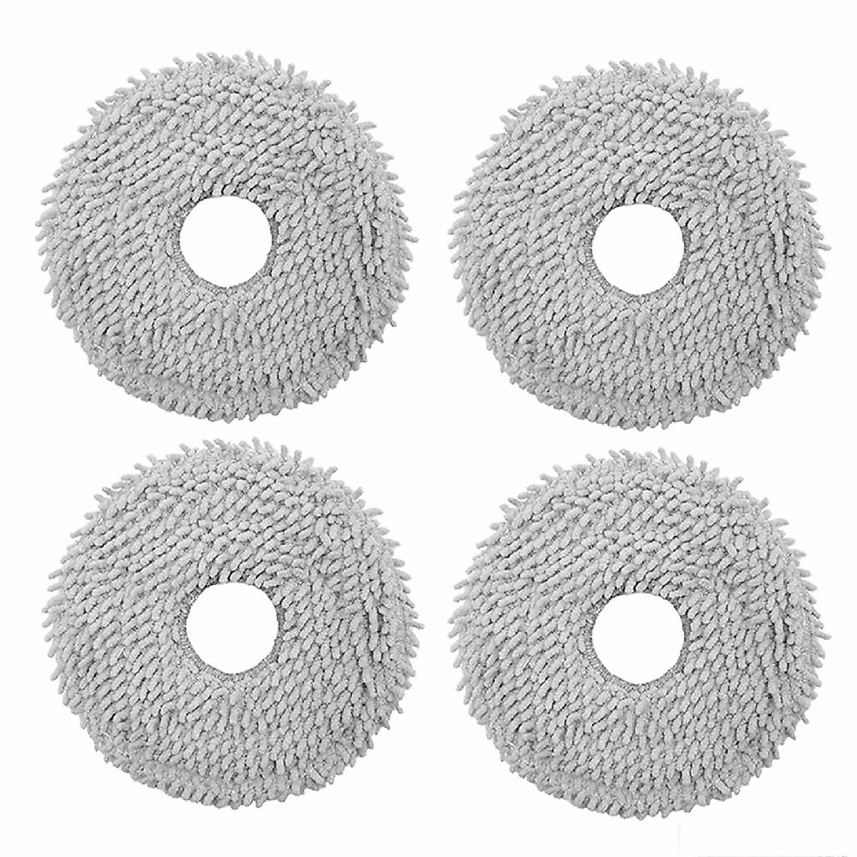 Mop Pad Cloth Wipes Cleaning Tools Kit For P10/QRevo Sweeping Parts Accessories Rag Mop Robot Vacuum Cleaner Replacement Washable Mop Pads Vacuum Cleaner Cleaning Supplies Mop Cloth Accessories Floor