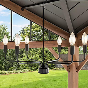 5 Pack C35 4Watt LED Candelabra Bulbs Equivalent to 40w Incandescent Bulbs,3000K Warm White 500 Lumens,B11 Candelabra Light Bulbs, E12 Dimmable Filament Clear Glass Candle Lamp for Home Decor