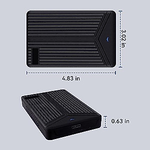 Retro Game Console 5TB HDD with built in 63,139 Games, Emulator Console Game Drive Preloaded with Playnite, Launchbox, Retrobat 3 Game System, Video Game Console Hard Drive Plug and Play