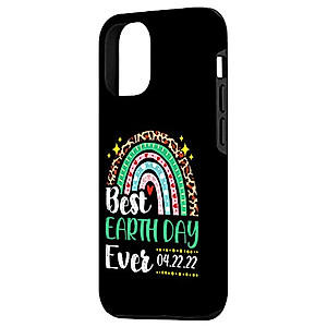 iPhone 12/12 Pro Best Earth Day Ever Green Rainbow Design Earth Day 2022 Case