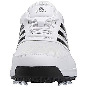adidas mens Tech Response 2.0 Golf Shoe, Ftwr White/Core Black/Ftwr White, 9.5 Wide US