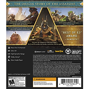 Assassin's Creed Origins - PlayStation 4 Standard Edition (Renewed)