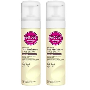 eos Shea Better Shaving Cream for Women - Vanilla Bliss | Shave Cream, Skin Care and Lotion with Shea Butter and Aloe | 24 Hour Hydration | 7 fl oz, (601) (Pack of 2)