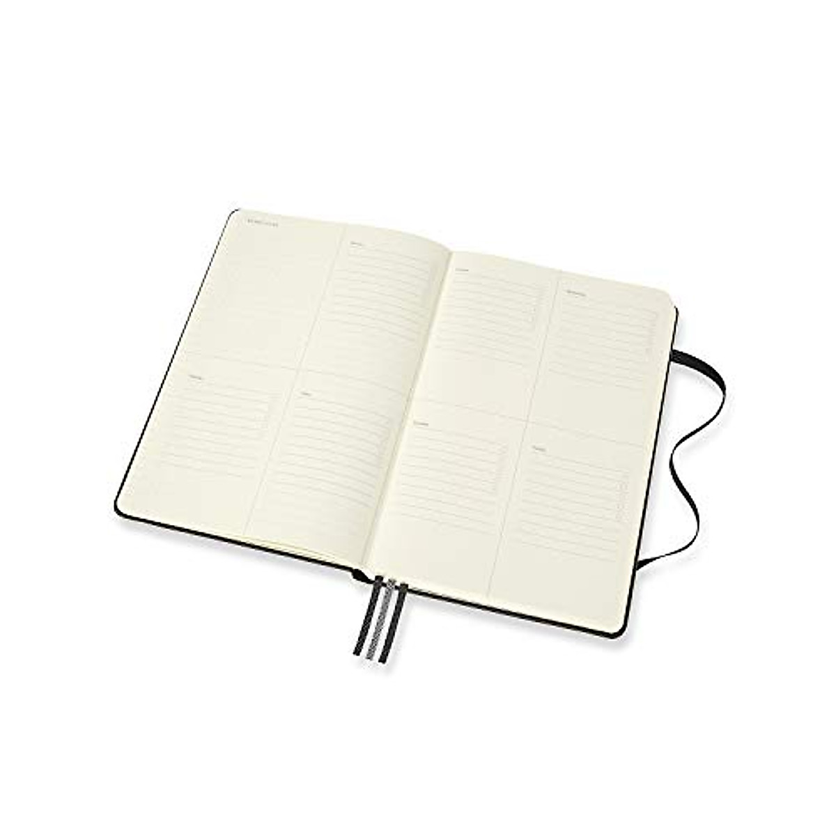 Moleskine PRO Project Planner, Hard Cover, Large (5" x 8.25") Black, 288 Pages