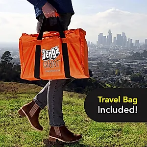 Jenga Giant - Stacks to Over 4 Feet - Officially Licensed - JS6