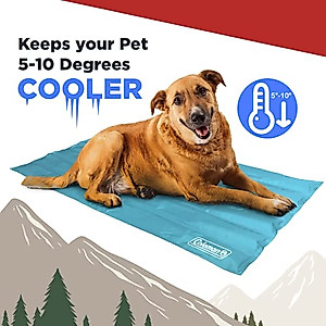 Coleman Comfort Cooling Gel Pet Pad Mat in Large 20"x36", for Large Pets