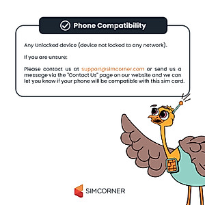 SimCorner Thailand Travel SIM Card (35GB, 15 Days) - AIS SIM for Tourists w/Free AIS WiFi & Prepaid Talktime - 3-in-1 4G Hotspot Card: Standard, Micro, Nano SIM for Unlocked Phones