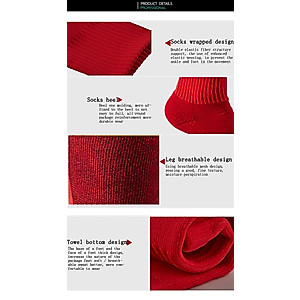 LANSHI Men's Soccer Socks Compression Long Sport High Sock Yellow Size M US(6-12)