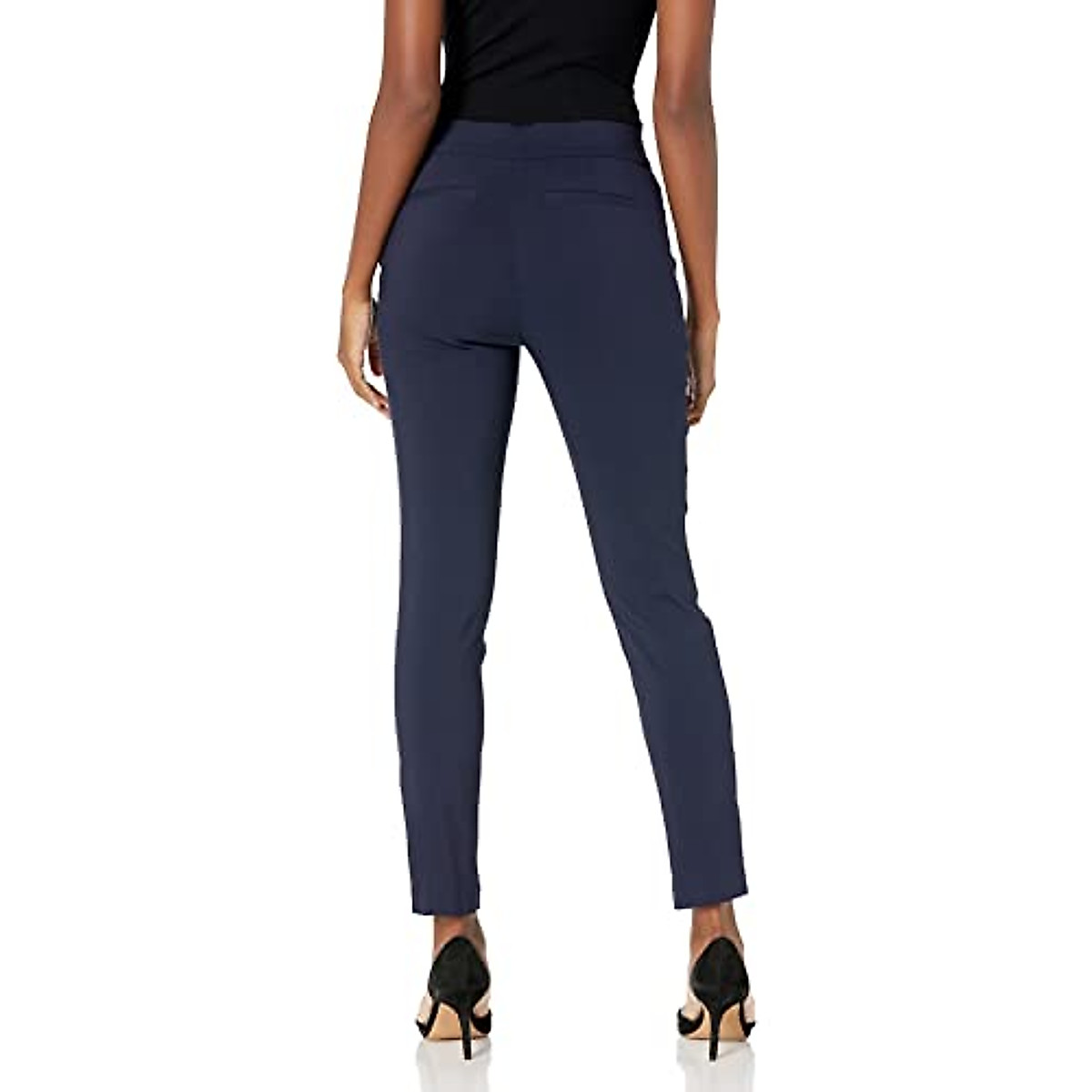 Rafaella Women's Supreme Stretch Pant, navy, 4