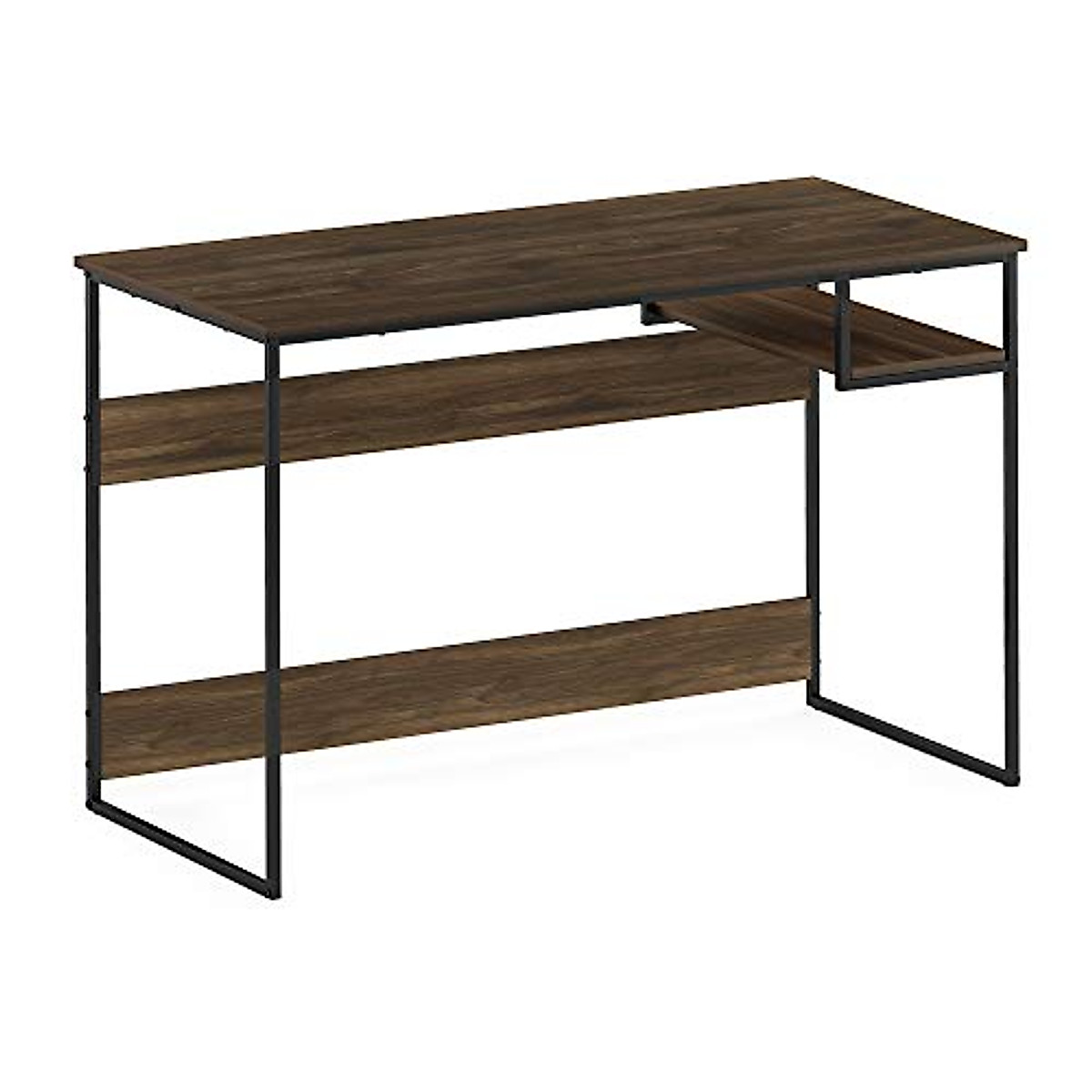 FURINNO Moretti Lifestyle Study Desk, 45 Inches, Columbia Walnut