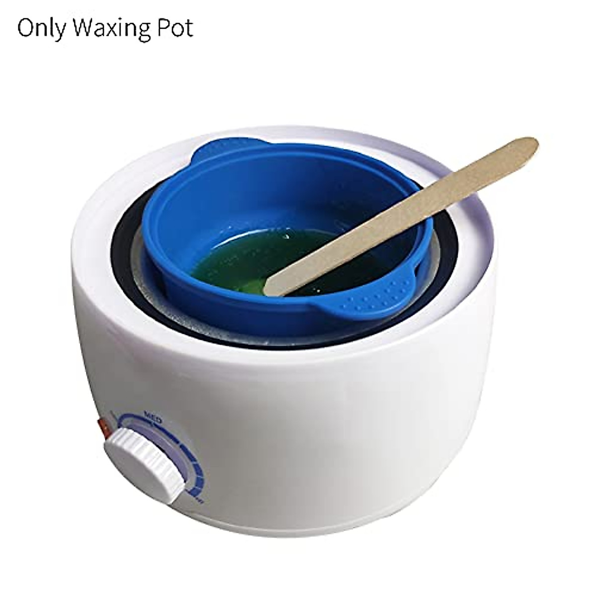 Replacement Waxing Pot,Non-stick Heat Resistant Bowl With Handle Silicone Liner Home