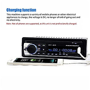 FZZDP 12v Universal Car Mp3 Car Stereo Fm Aux Input Receiver Sd USB Mp3 Radio Player in- Unit
