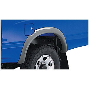 Bushwacker Extend-A-Fender Extended Front & Rear Fender Flares | 4-Piece Set, Black, Smooth Finish | 31911-11 | Fits 1995-2004 Toyota Tacoma 4WD w/ 6.2' Bed
