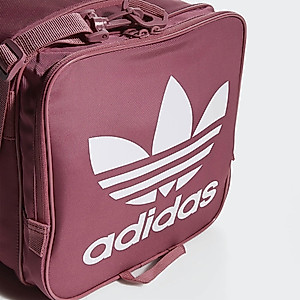 adidas Originals Santiago Duffel Bag, Trace Maroon Pink/White, One Size