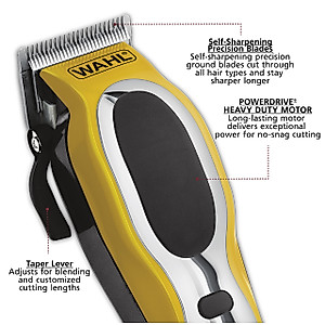 Wahl Groom Pro Total Body Grooming Kit, High-Carbon Steel Blades, Hair Clippers for Full-Body Hair Trimmer Use #79520-3101P