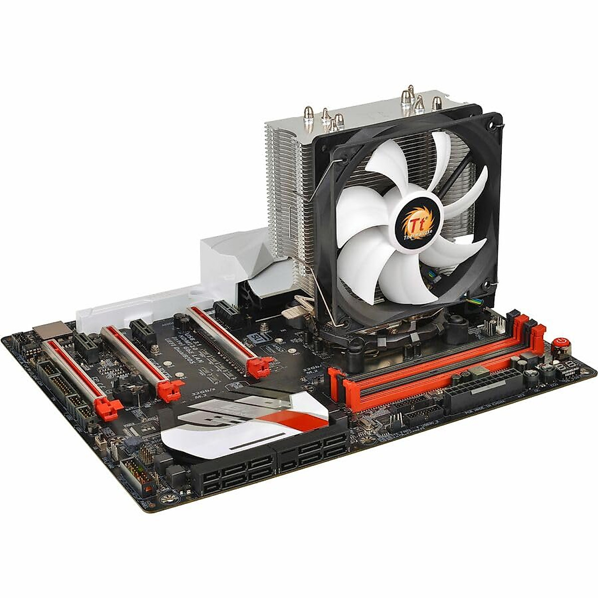 Thermaltake Contac Silent 12 150W INTEL/AMD (AM4) Support 120mm PWM CPU Cooler CL-P039-AL12BL-