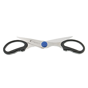 HENCKELS Forged Premio 14-pc Knife Set with Block, Chef Knife, Paring Knife, Utility Knife, Steak Knife Set, Black, Stainless Steel