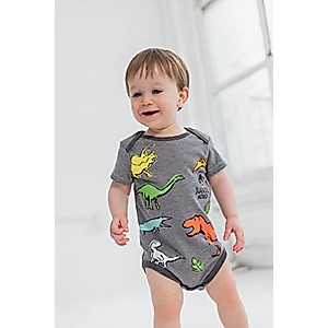 Jurassic World Welcome to the Universe Baby Baby Bodysuit (Pack of 4)