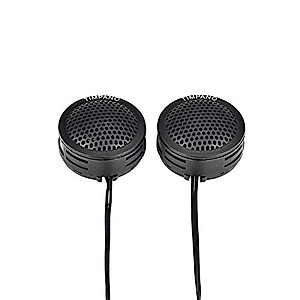 Timpano TPT-ST1 Dome Tweeter, 1 Inch Tweeter Set for Car Audio, Angle or Surface Mount Tweeters, 4 Ohm Soft Dome 150 Watts Max Power Tweeter for Pro Car Audio (Pair)