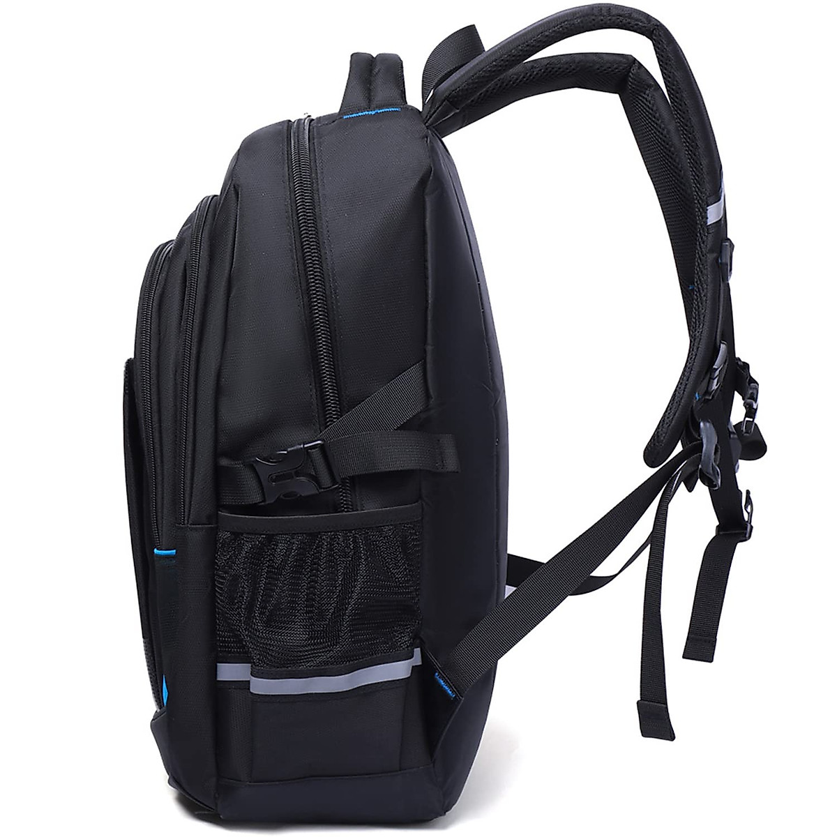 JSAHAH Backpacks Bookbag Casual Shoulder Daypack Travel Back Pack Black Blue