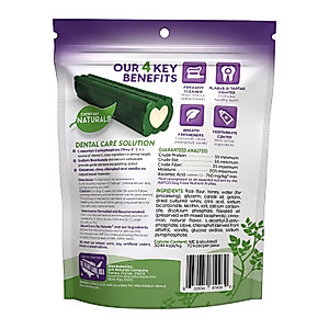 Every Day Naturals Dog Dental Chew, No Brush Toothpaste for Large Breeds, Freshens Breath, Unique Texture Helps Reduce Plaque & Tartar, 14 oz, 1 Pack