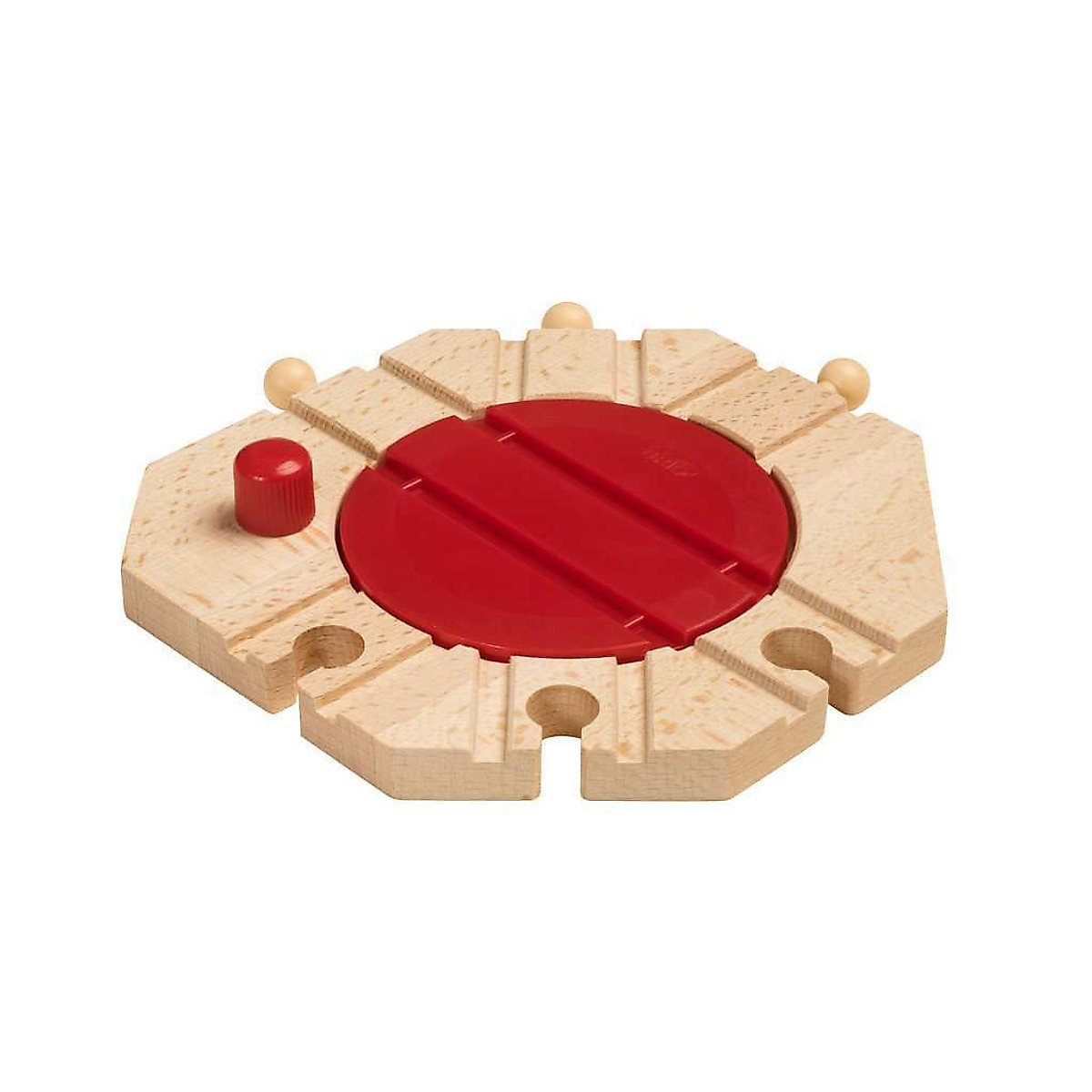 BRIO World - 33361 Mechanical Turntable | Engaging Train Toy Accessory for Creative Play | Safe for Kids Ages 3 and Up | Compatible with BRIO Railway Toys