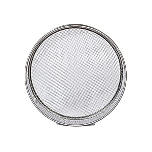 Soil Sifter 12" (1/4”Mesh Screen)-Sieve for Sand Rocks Dirt Compost