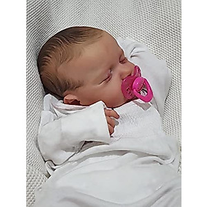 iCradle Lifelike Reborn Baby Doll 20 Inch Real Looking Weighted Reborn Girl Doll Best Birthday Set for Girls Age 3