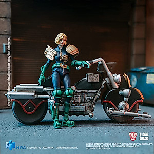 HIYA TOYS Judge Dredd: Judge Anderson & Lawmaster Mk II PX 1:18 Exquisite Action Figure Set