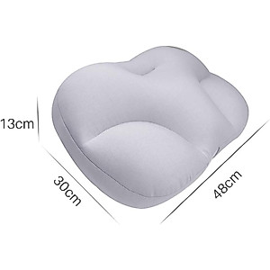 Fast Sleep Pillow, All-Round Sleep Pillow Comfortable Breathable Pillow Ergonomically Designed Deep Sleep Neck Support Pillow for Pain Relief Sleeping Side Sleeper, Fits Any Sleeping Position (black)