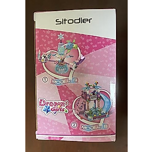 Sitodier Girls Building Blocks Toys 638 Pieces 4 Models Princess Building Bricks Toys for Kids STEM Construction Play Set Toy Best Gifts for Girls Age 6-12 Birthday Christmas