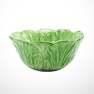 Green Bowl Ceramic Ramen Bowl Mixing Bowl Cute Chinese Cabbage Design Noodles Bowl Serving Bowl for Soup Noodles Salad Mixing Ice Cream Cereal Snacks Bowls Green Tableware