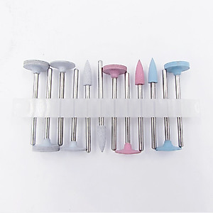 12pcs Porcelain Polishing Kits HP-0312 Used for Low-speed Hand Tool