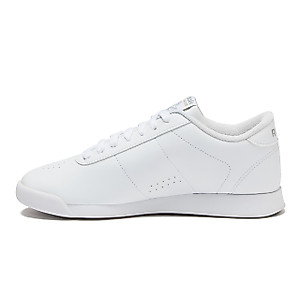 Reebok women's Princess Fashion Sneaker, White, 5.5 US