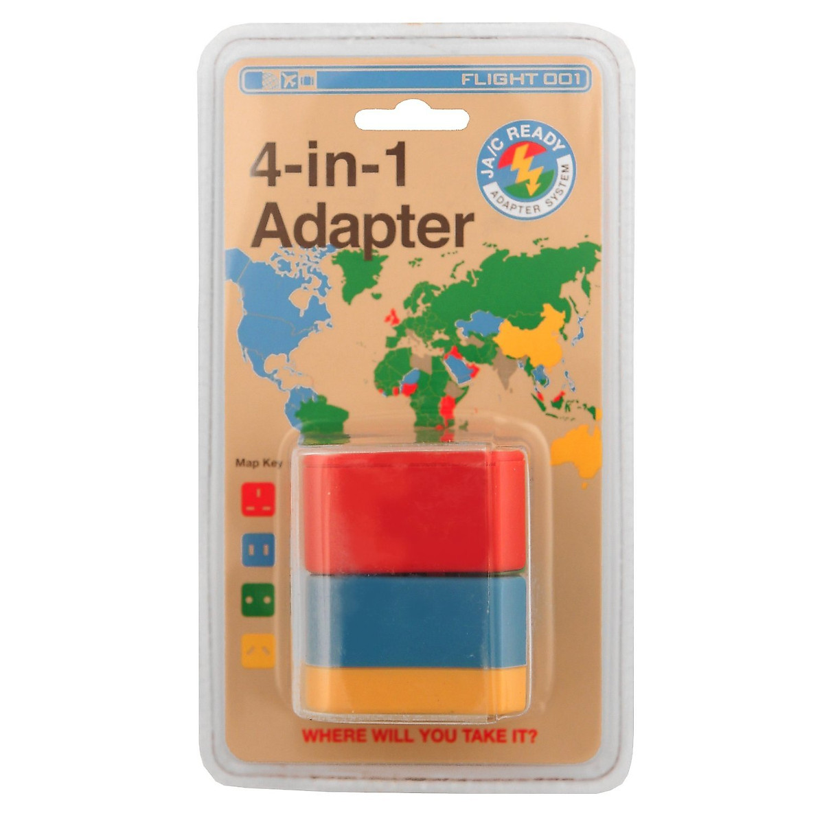 Flight 001 4-in-1 Adapter (Blister Pack)