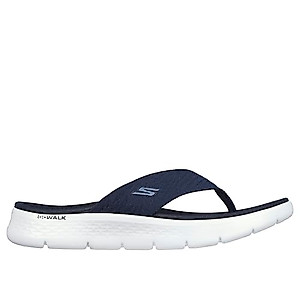 Skechers Women's Flip-Flop, Navy, 8